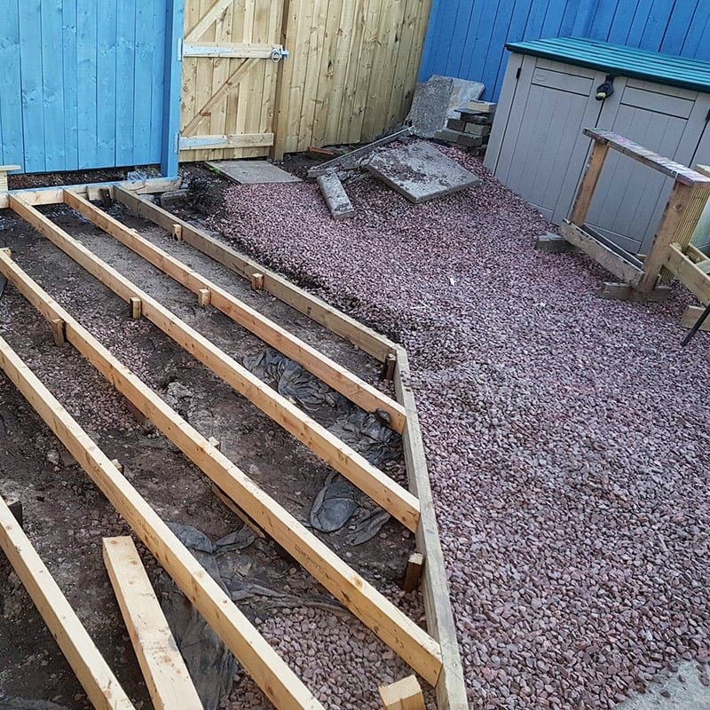 13m² Multicoloured X-Grid® Garden Gravel Path | MatsGrids Blogs